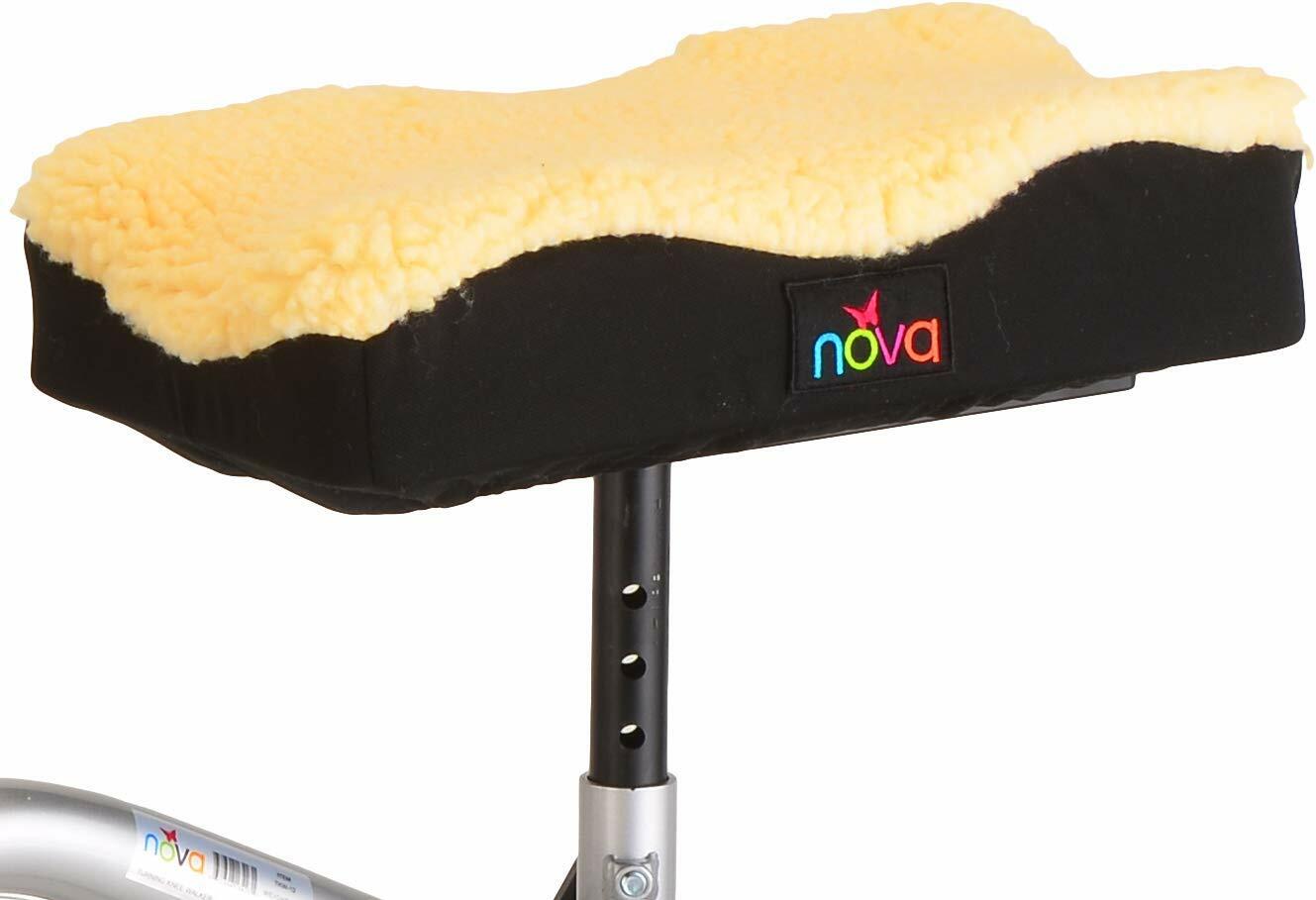 NOVA Medical Knee Walker Cushion Cover Thick Pad Fleece Faux Sheepskin ...