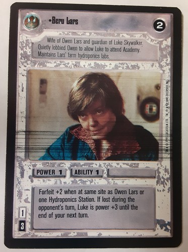 MISPRINT PRINT ERROR Beru Lars [see pics] PREMIERE LIMITED BB star wars ...