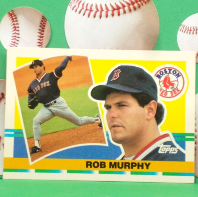 1990 TOPPS BIG Baseball Card # 297 *** ROB MURPHY *** Boston Red Sox | eBay
