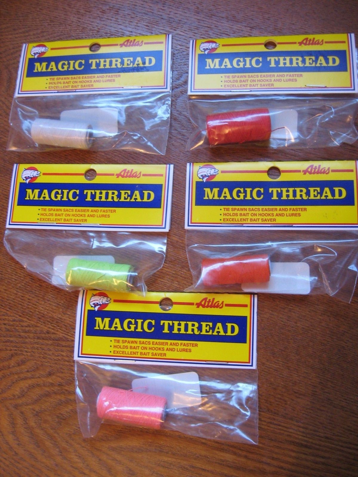 Atlas Mike's Magic Thread 100' For Tying Spawn Net Egg Sack Netting ...