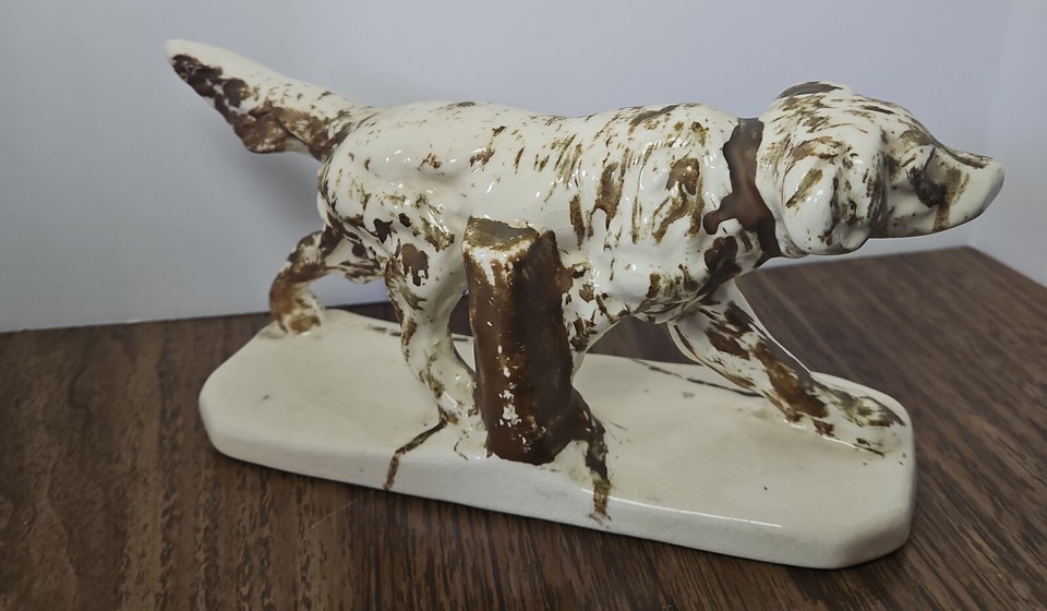 Vintage Dog Statue | eBay