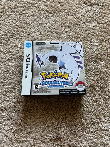 Pokémon Soul Silver Authentic Big Box , Case, & Manual | No game or ...