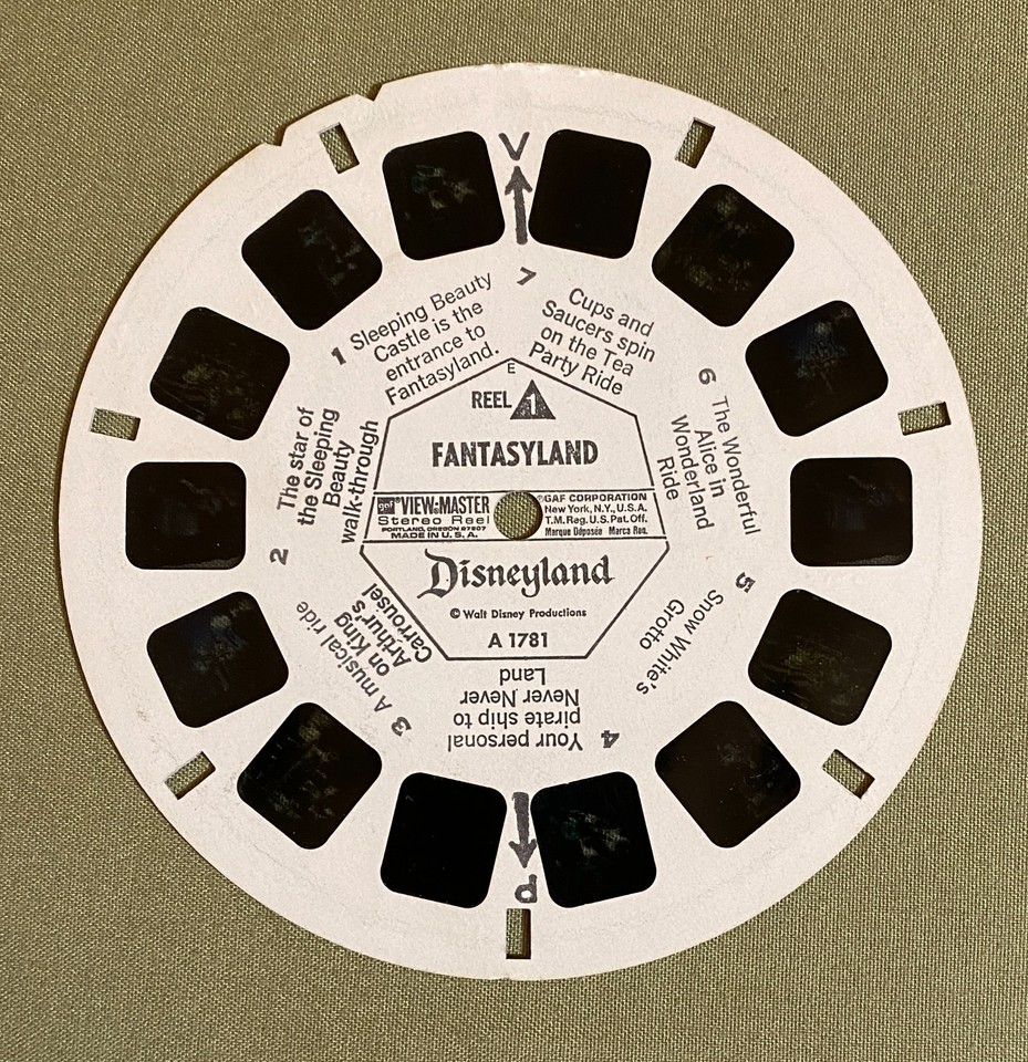 View Master Reels - Travel, Cartoons, Fairy Tales - Pick Your Own ...