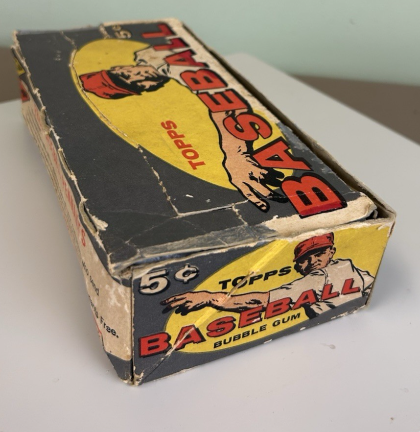 1959 TOPPS BASEBALL EMPTY DISPLAY BOX | eBay