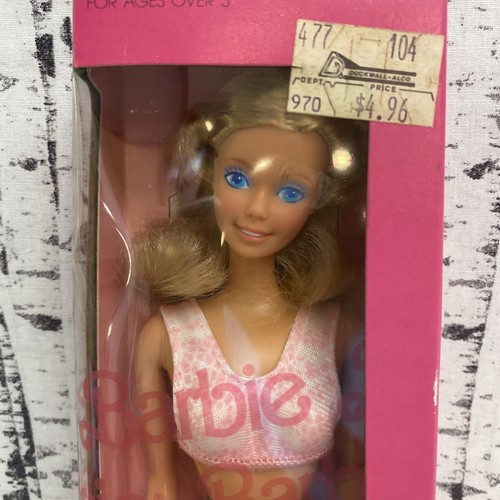 FUN TO DRESS BARBIE DOLL Vintage 1987 NIB Duckwall Alco Price Tag ...