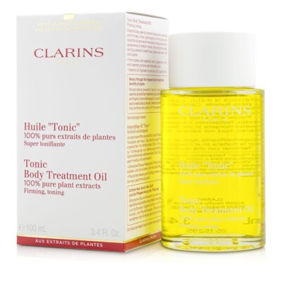 Clarins Body Treatment Oil-Tonic for Women for Firming Toning 3.3oz ...