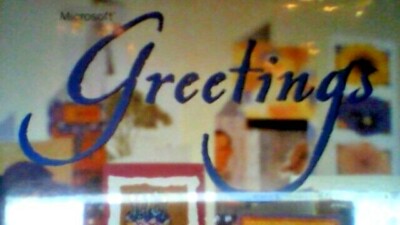 MICROSOFT " GREETINGS " V2001 ( MICRSOFT # C60-00025) 12k IMAGES 125 ...