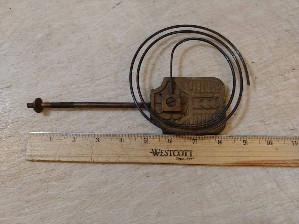 LARGE GERMAN CLOCK COIL STRIKE GONG | eBay