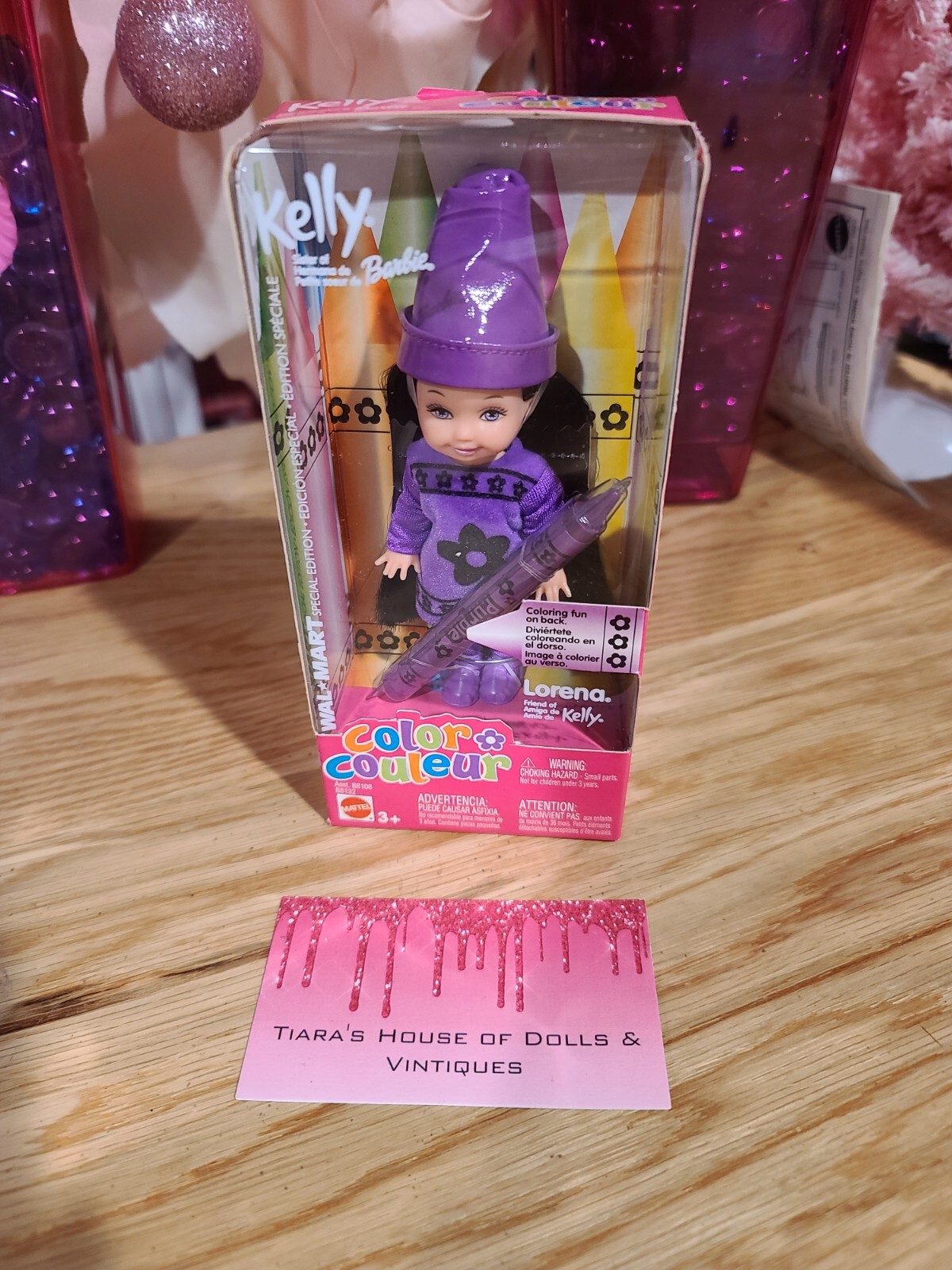 NEW! 2003 BARBIE LORENA COLOR FRIEND OF KELLY DOLL! | eBay