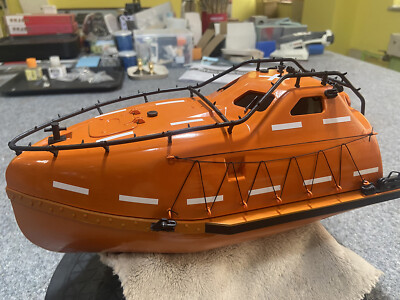 Totally enclosed lifeboat JYN 5 1:18 314mm 12.3" RC Model Ship Kit | eBay