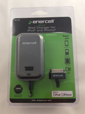 Enercell Wall Charger For IPod And IPhone With USB 2301748 | eBay
