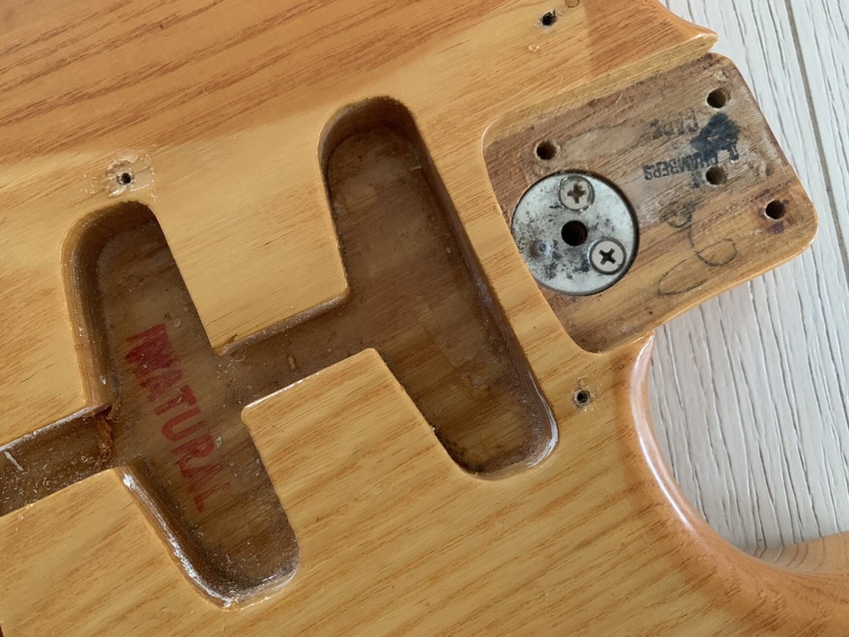 Vintage 1973 Fender Stratocaster Guitar Body, Original, No Mods, 1970s ...