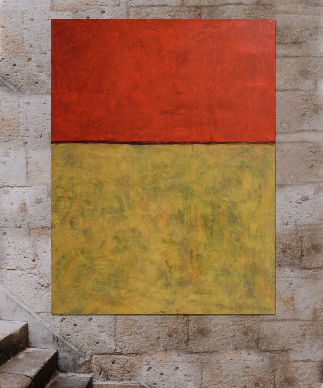 Mark Rothko inspired , Painting 81” X 62” Extra Large,Abstract,Modern ...