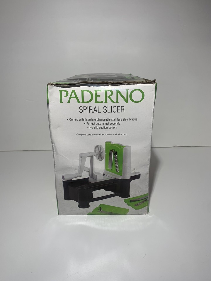 Paderno Vegetable Spiral Slicer (3 blades) *NEW | eBay