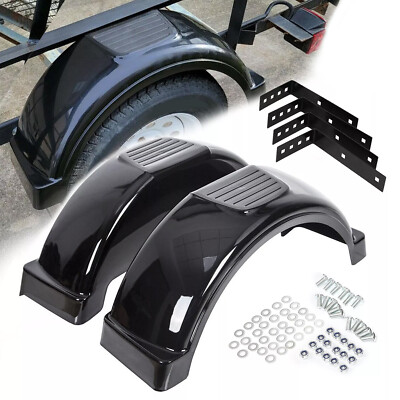Plastic Trailer Fenders Fits Single-axle Trailers w/ 13" Diameter ...