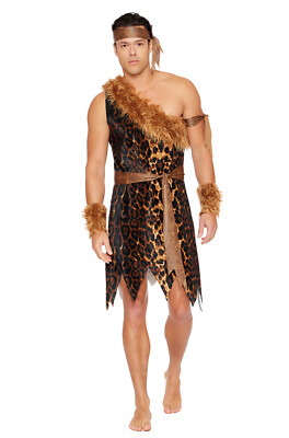 Prehistoric Stoneage Caveman Adult Costume | eBay