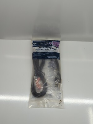 OEM GE UNIVERSAL DISHWASHER POWER CORD-3 WIRE-WX09X70910--Fits Most ...