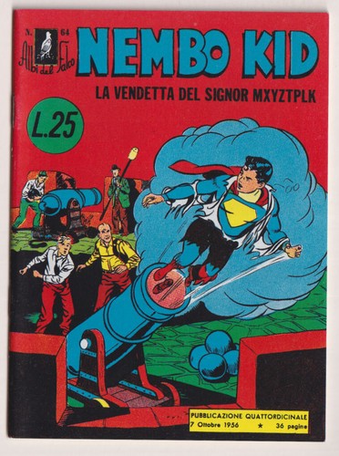 Albi del Falco Nembo Kid 64 NM 1956 Superman John Sikela Italian ...