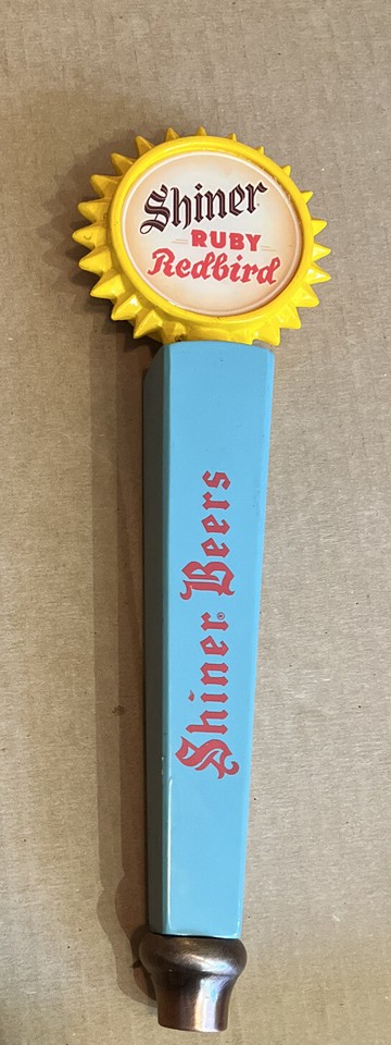 Shiner Ruby Redbird Tap Handle | eBay