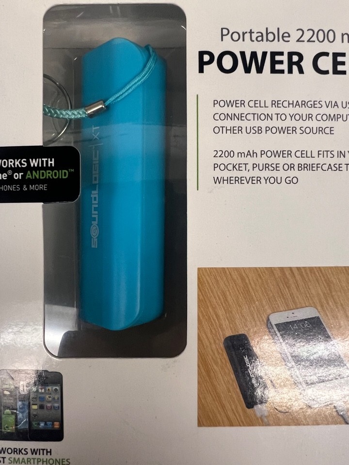 SOUNDLOGIC XT RECHARGEABLE PORTABLE 2200 mAh POWER CELL | eBay