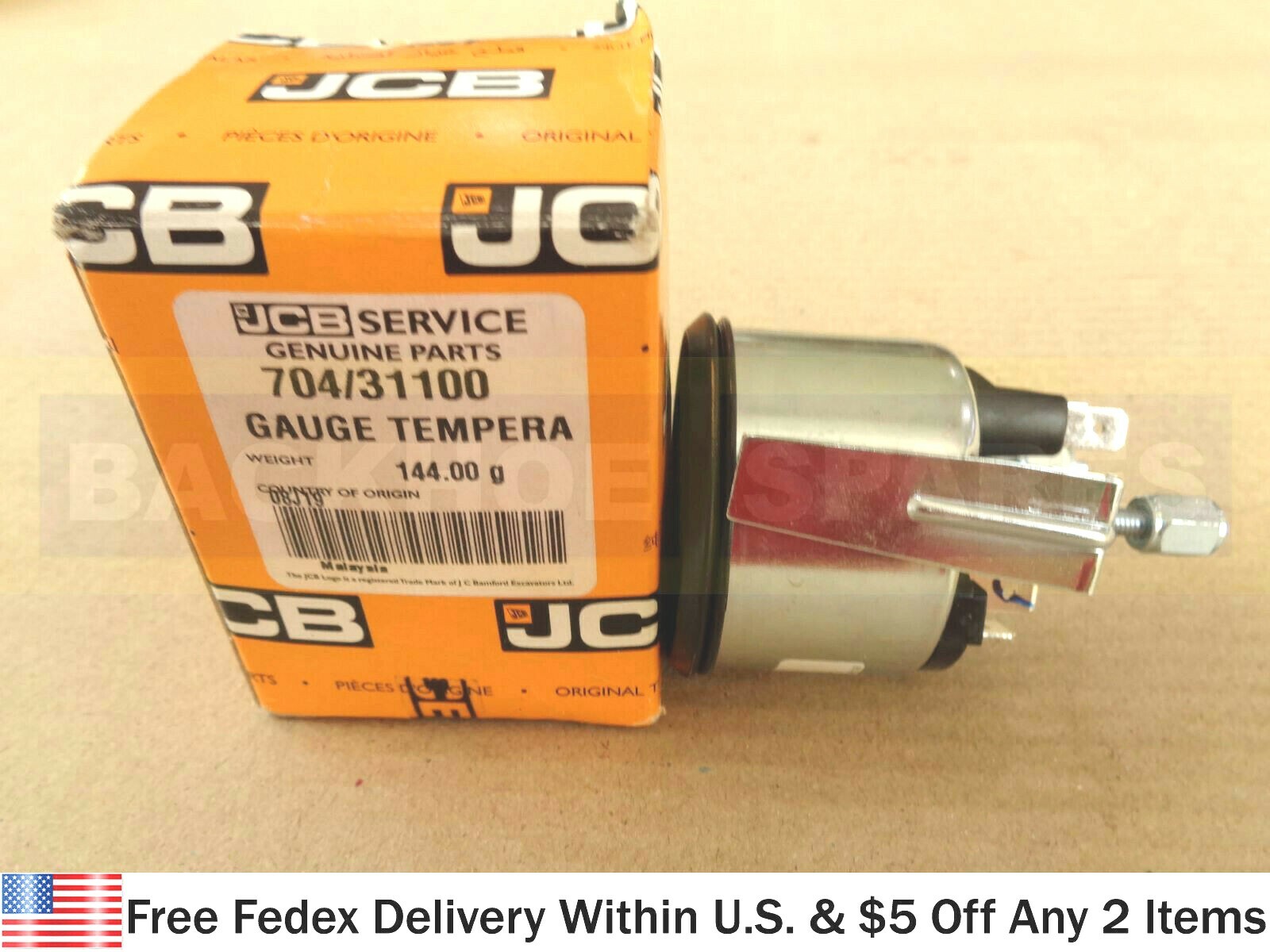 JCB PARTS - GENUINE JCB WATER TEMP GAUGE (PART NO. 704/31100) | eBay