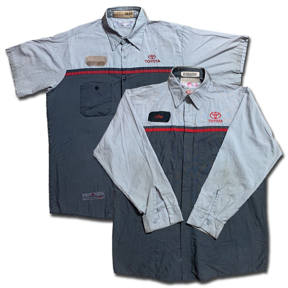 Red Kap Automotive Technician Uniform Work Shirts Specialty Mechanic ...