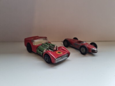 Matchbox Series Superfast 19 Road Dragster + Matchbox No 73 F1 Ferrari ...