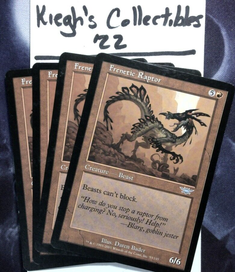 Mtg Frenetic Raptor x4 | eBay