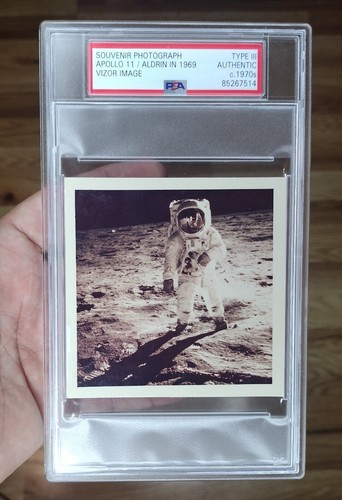 1970 Authentic Type III NASA Apollo 11 Aldrin "THE VISOR SHOT" Kodak ...