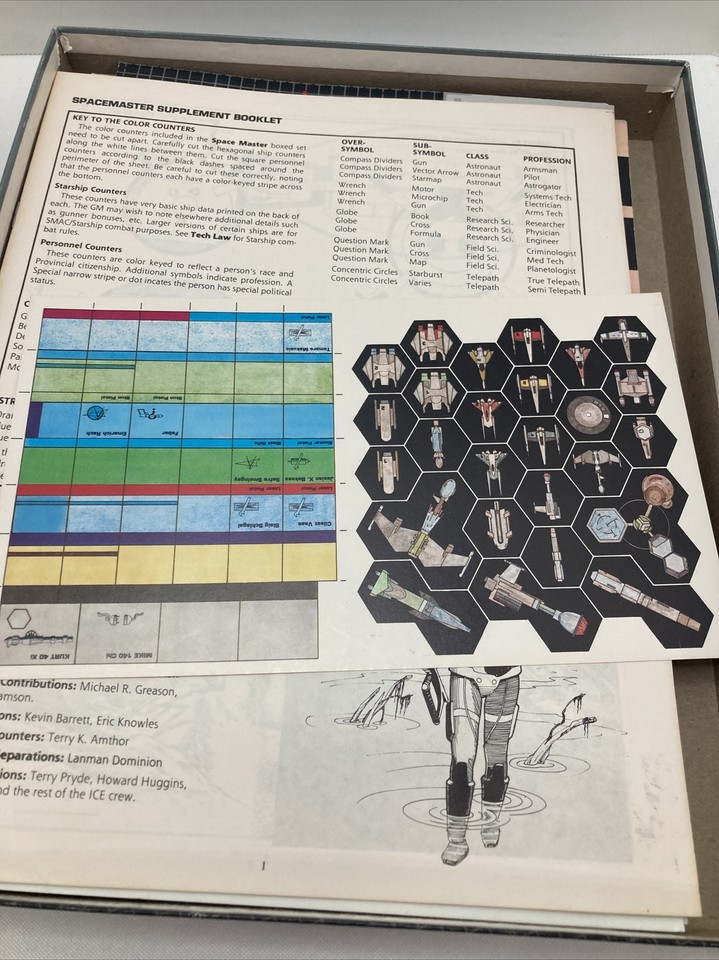 Space Master 1st Edition ICE #9000 Box Set - Unpunched | eBay