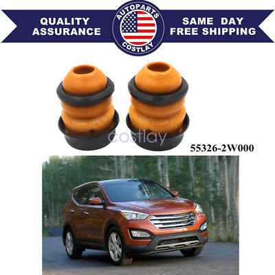 2X For Hyundai Santa Fe Kia Sorento NEW Rear Shock Absorber Bumper ...
