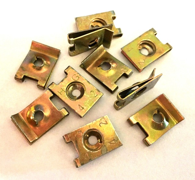 10 X Blechmutter Blechmuttern Schnappmutter 4 2 Mm gelb verzinkt online ...