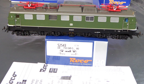 Roco 52543 H0 Electric Locomotive Br 150 049-5 The DB Era 4 of Bw Hagen ...