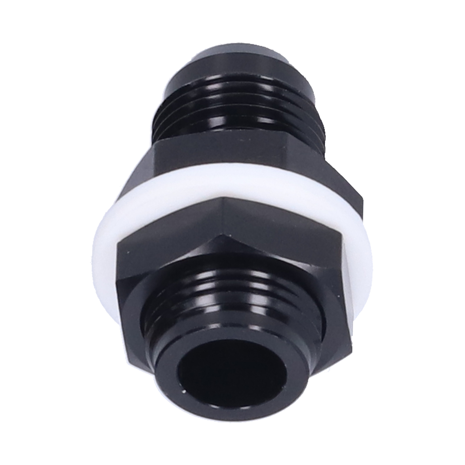 Car Auto Cell Bulkhead Fitting 8AN To 8AN Aluminum Straight Fuel Cell ...