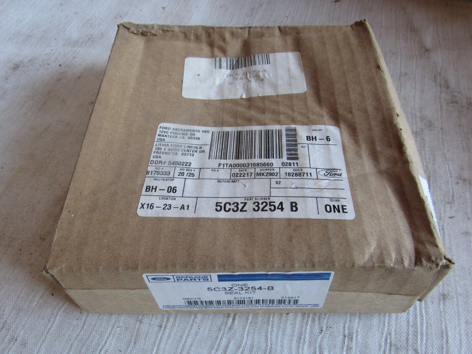 Ford 5C3Z-3254-B Stub Axle Seal Assembly for sale online | eBay