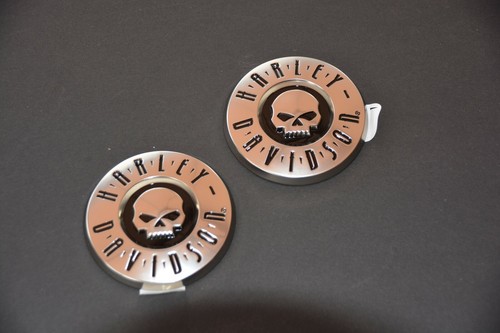 Buy HARLEY DAVIDSON NEW WILLIE G. 3" SKULL CVO Gas Tank Emblems ...