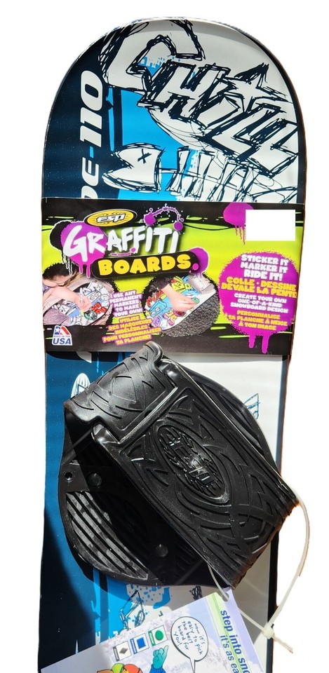 ESP 110cm Customizable Graffiti Snowboard Kid Beginner | eBay