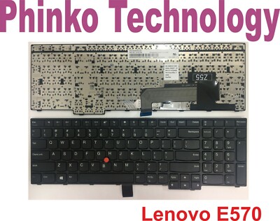 NEW Keyboard for Lenovo ThinkPad Edge E570 E575 US Black | eBay Australia