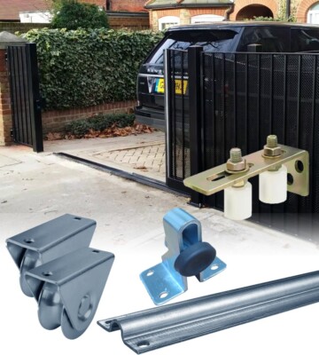 Hardware Kit for Small Gates up to 1.5 metres | Wheel Track Stop Guide ...