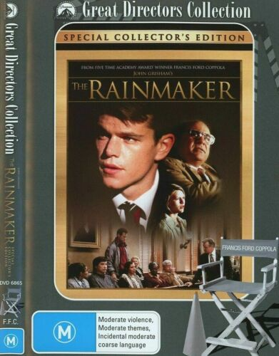 THE RAINMAKER DVD SPECIAL COLLECTOR'S EDITION MATT DAMON REGION 4 t253 9317206034526 | eBay