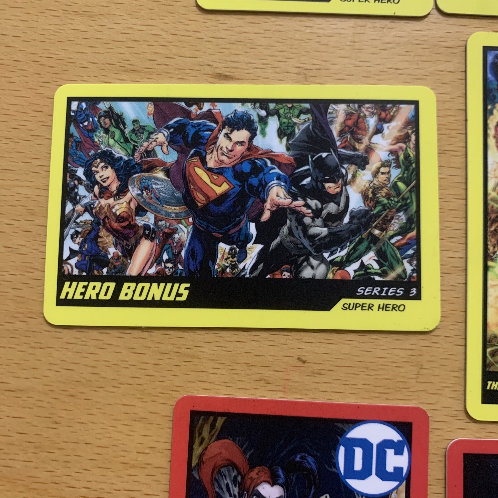 DC Comics Arcade Cards Series 3 with RARE bonus cards Complete ...