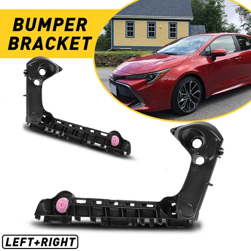 For 2019 2021 Toyota Corolla LE XLE Front Bumper Brackets Retainers ...