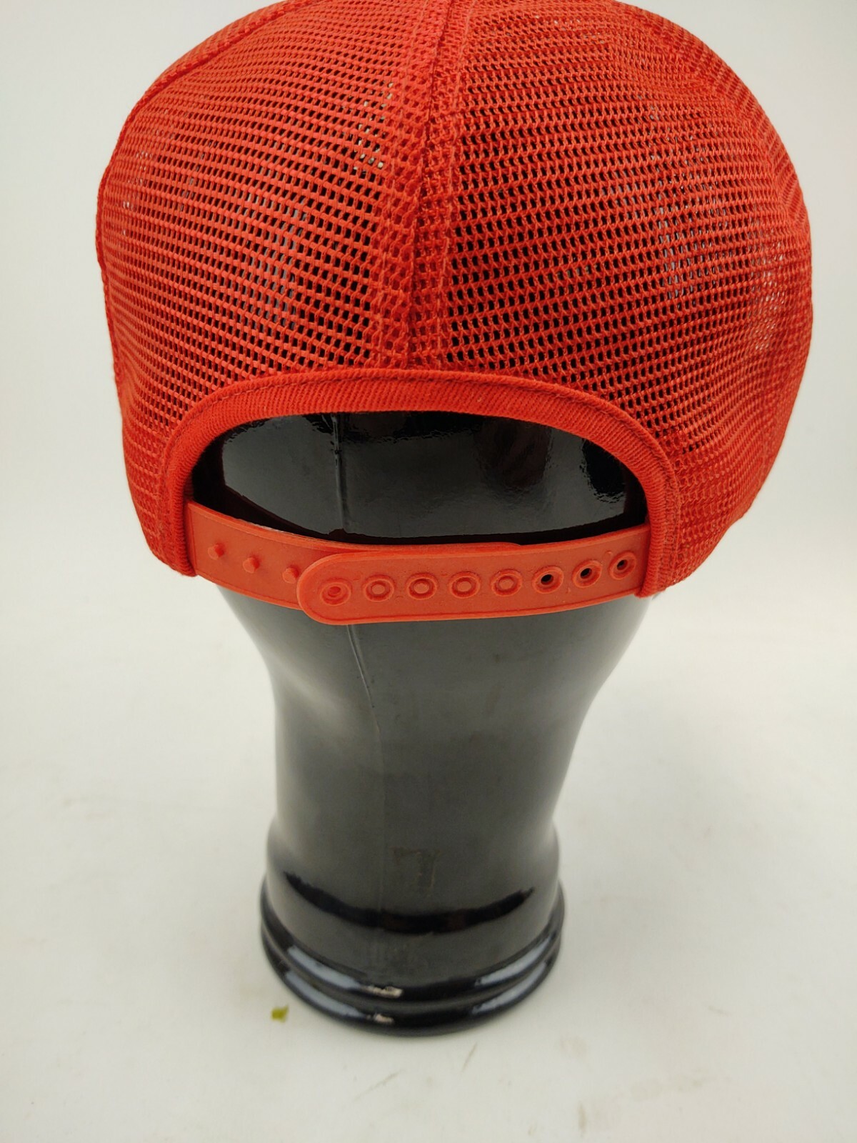 Vintage All Mesh Planters Orange Trucker Baseball Hat Cap Snap Back K ...