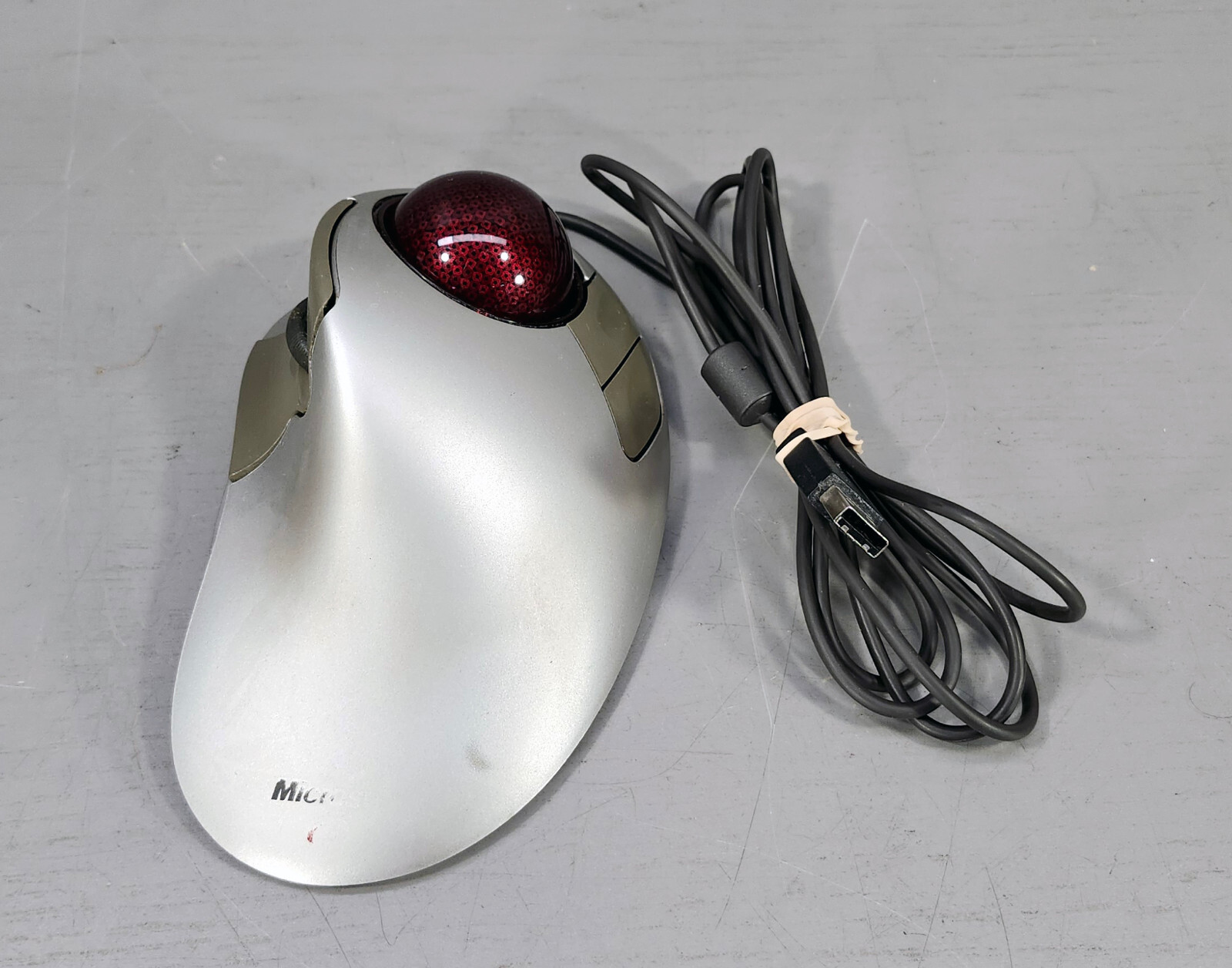 Microsoft Trackball Explorer 1.0 USB Mouse X05-87473 *WORKS READ* | eBay