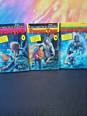 Lot of 3 FRIGHT TIME Kids Books Young Adults Scary Tales #1 #8 #11 | eBay