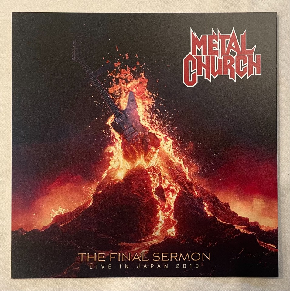 Metal Church - The Final Sermon + 2 (Signed by Kurdt & Rick) Stickers ...