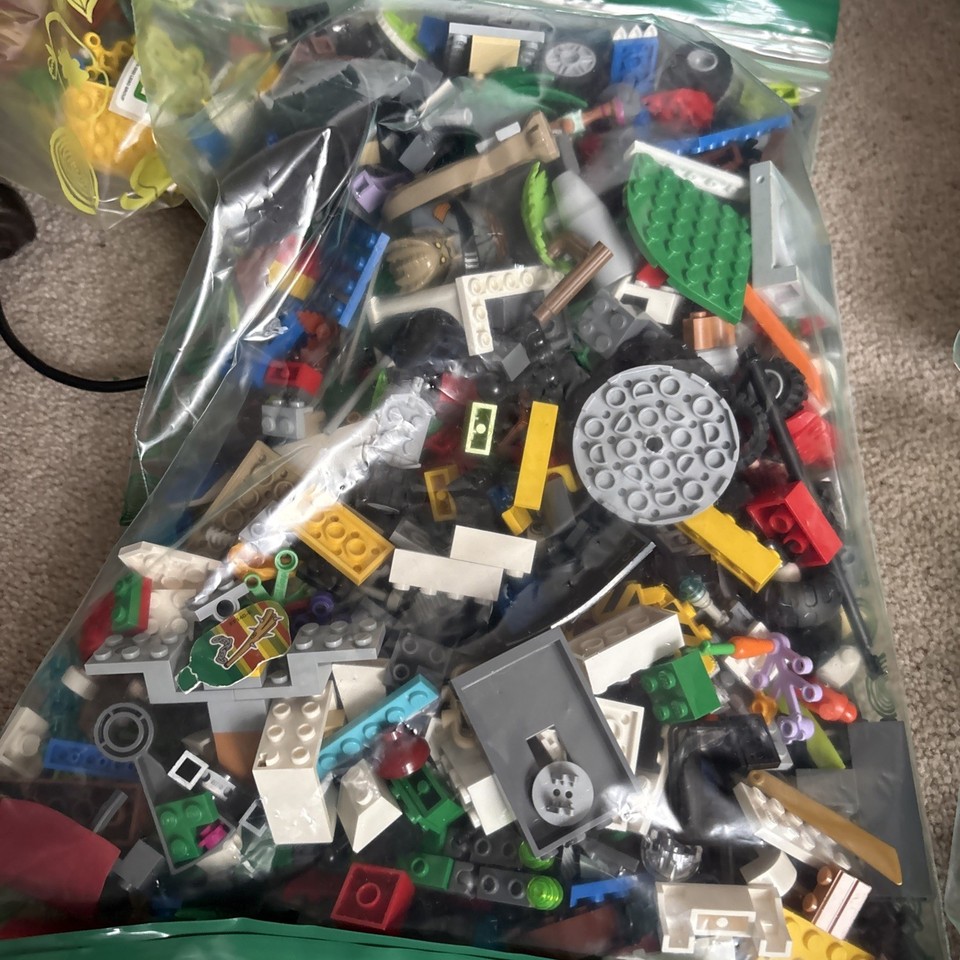 1kg Mixed LEGO PIECES Inc. Bricks, Platforms/Bases, Mini Figures | eBay UK