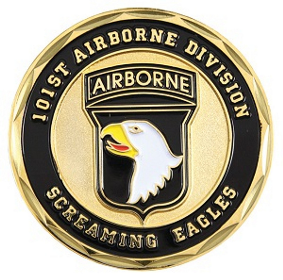 Army 101st Airborne Screaming Eagles Challenge Coin Collectable Commemorative | eBay