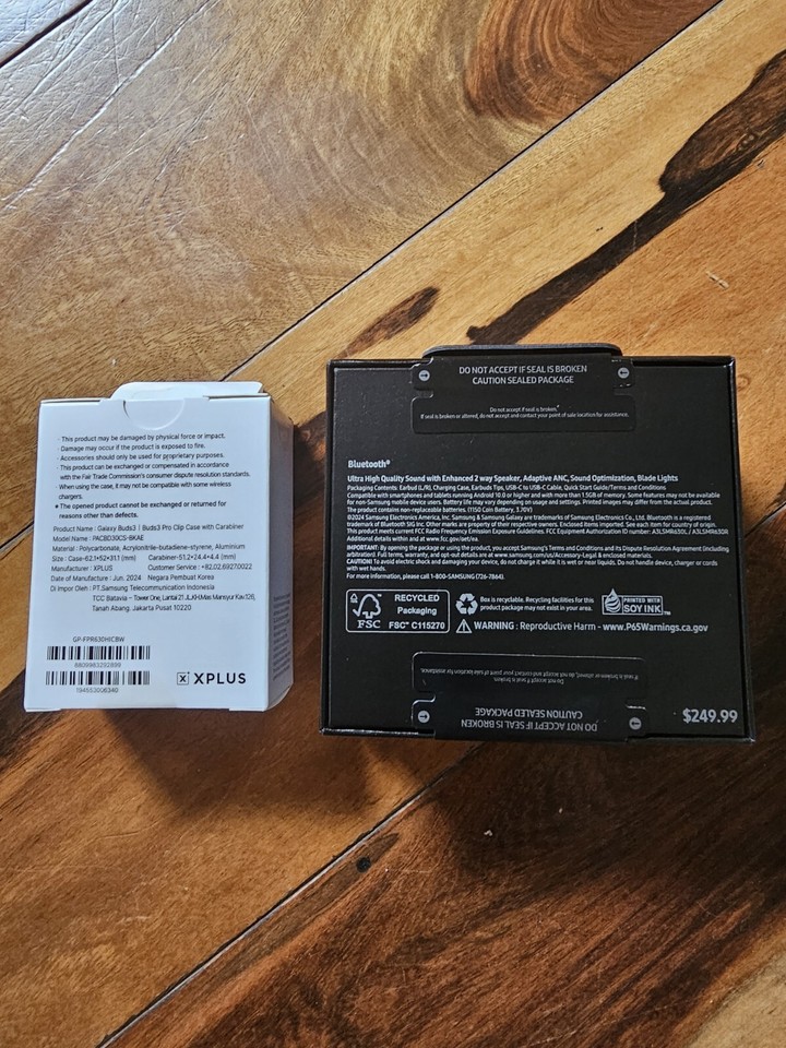 Samsung Galaxy Buds 3 Pro SM-R630 True Wireless Bluetooth Earbuds ...