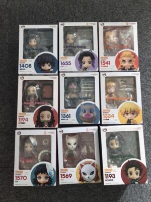 Demon slayer Kimetsu No Yaiba Goods lot set 9 Figure Japanese anime ...